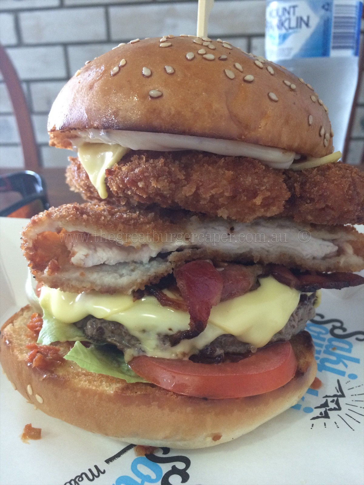 A taste of Greece - The Great Burger Caper